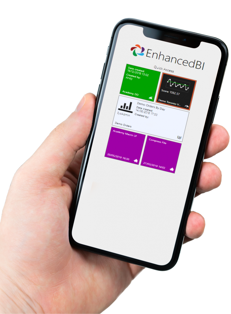 EnhancedBI on your Phone – EBI Software