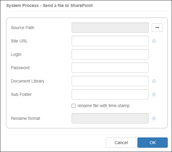 Export to SharePoint – EBI Software