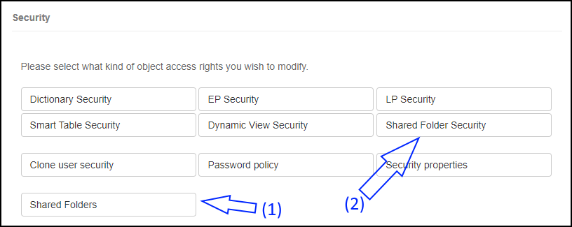 New Secure Shared Folders – EBI Software